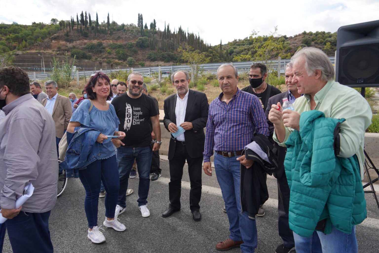 Συλλαλητήριο στο Αίγιο: Ολοι σε θέση «μάχης», στη Γέφυρα Μεγανίτη ΦΩΤΟ ...