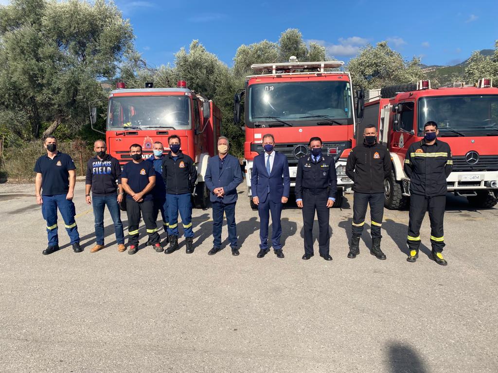 Επίσκεψη Λιβανού στην Πυροσβεστική Υπηρεσία Ναυπάκτου | ΕΙΔΗΣΕΙΣ