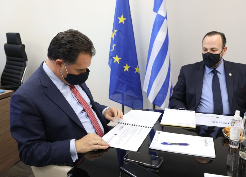 Επίσκεψη Γεωργιάδη στα γραφεία του ΕΦΕΠΑΕ στην Αθήνα - Υποδοχή από ...