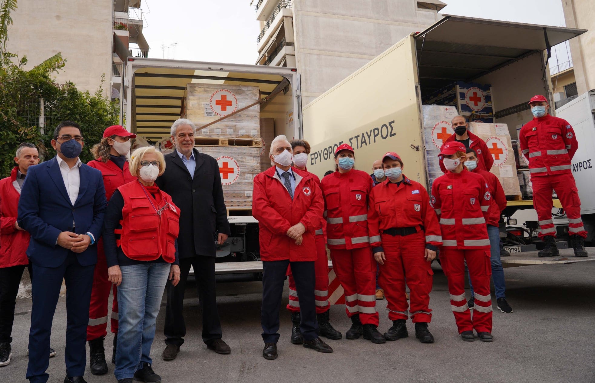 Ο Ελληνικός Ερυθρός Σταυρός απέστειλε εκ νέου ανθρωπιστική αποστολή ...