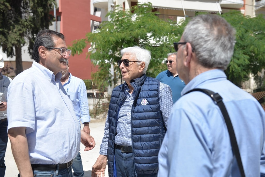 Πάτρα: Επίσκεψη Πελετίδη στο υπό κατασκευή κτίριο για τα άτομα με ...