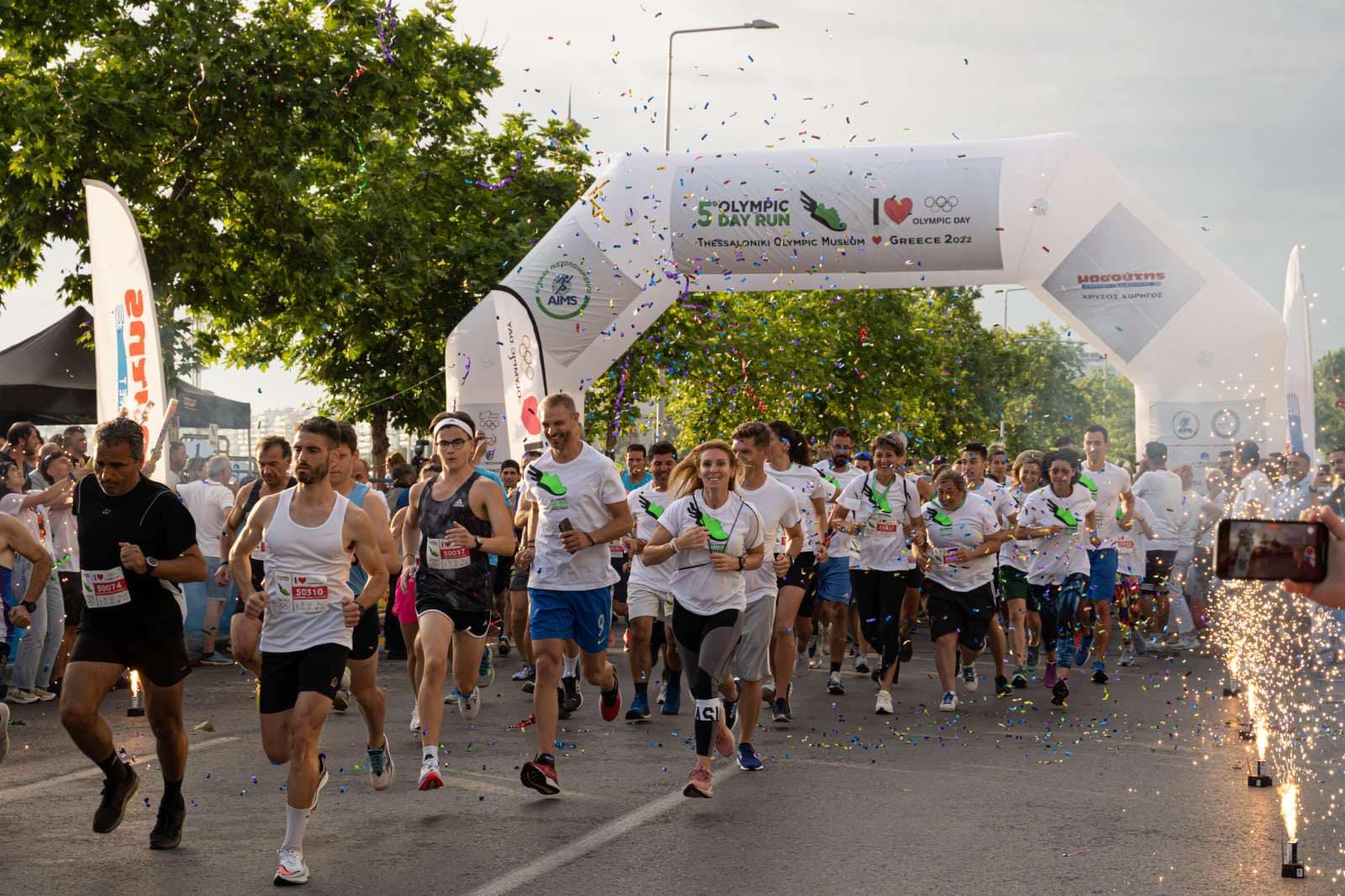 Η Θεσσαλονίκη και το 5ο «Olympic Day Run» Greece δίνουν την σκυτάλη ...