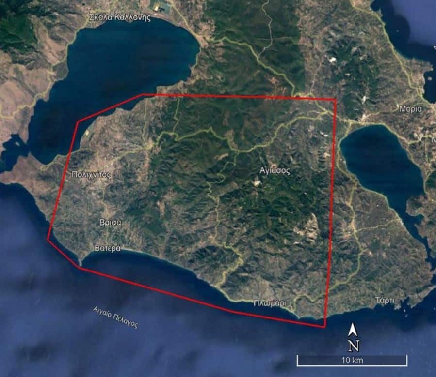 Φωτιά στη Λέσβο: Ενεργοποιήθηκε η υπηρεσία Copernicus για τα Βατερά ...