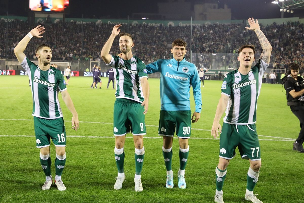 Πάρτι τίτλου του Παναθηναϊκού στον Βόλο, 5-1, ΒΙΝΤΕΟ | ΕΙΔΗΣΕΙΣ