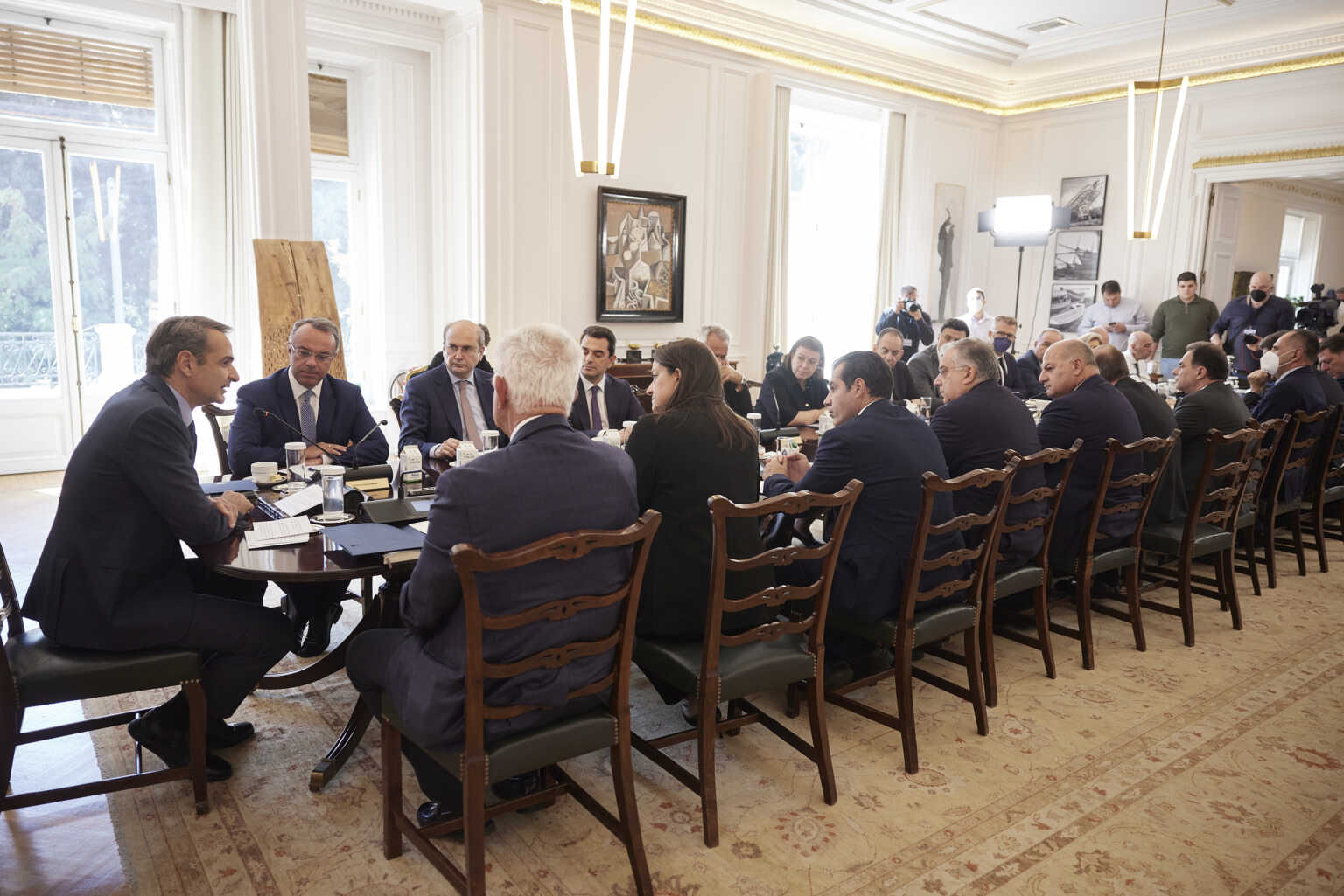 Μητσοτάκης από υπουργικό συμβούλιο: Χυδαίοι όσοι βάζουν πολιτικά ...