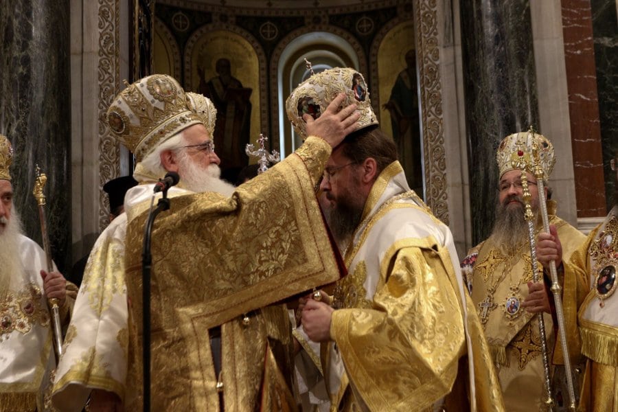 Χειροτονήθηκε ο νέος Μητροπολίτης Αιτωλίας και Ακαρνανίας - ΒΙΝΤΕΟ