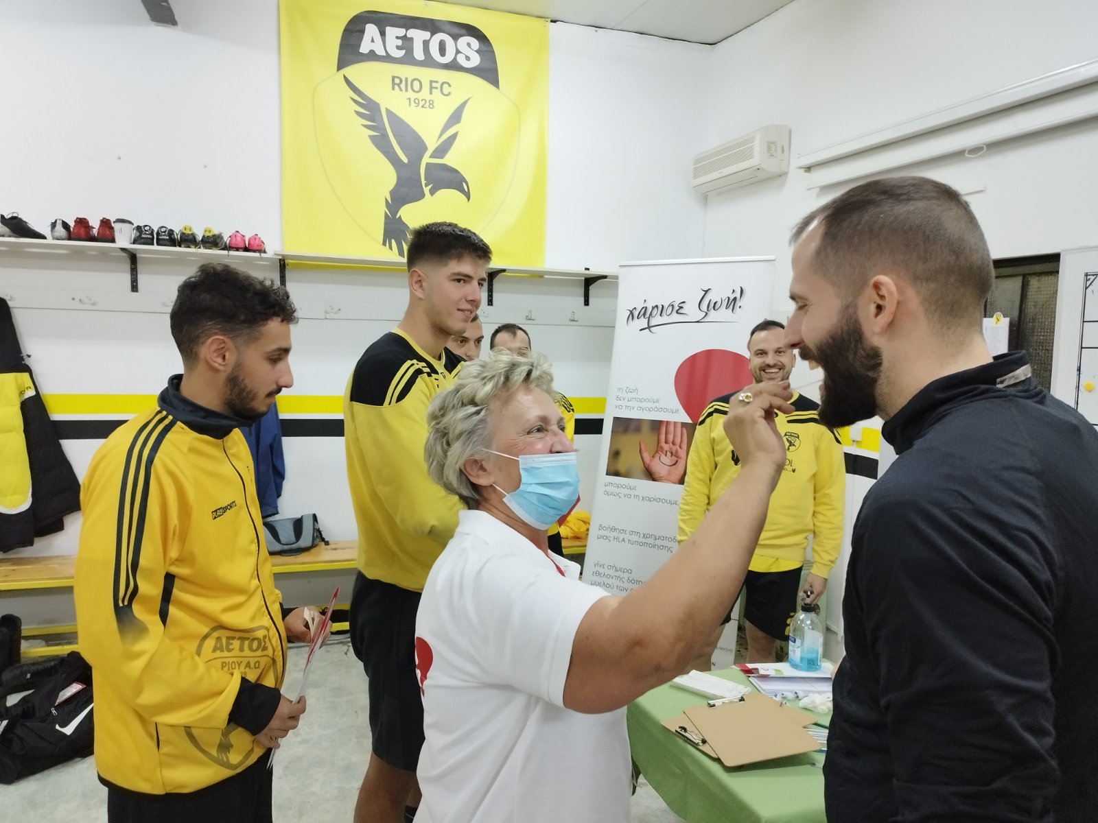 Ο Αετός Ρίου στηρίζει την δράση του ΚΕΔΜΟΠ