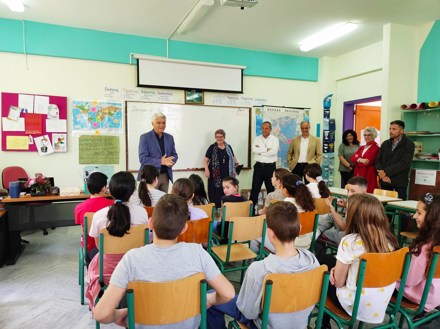 Παρουσίαση προγράμματος στο Δημοτικό σχολείο του Αλισσού | ΕΙΔΗΣΕΙΣ
