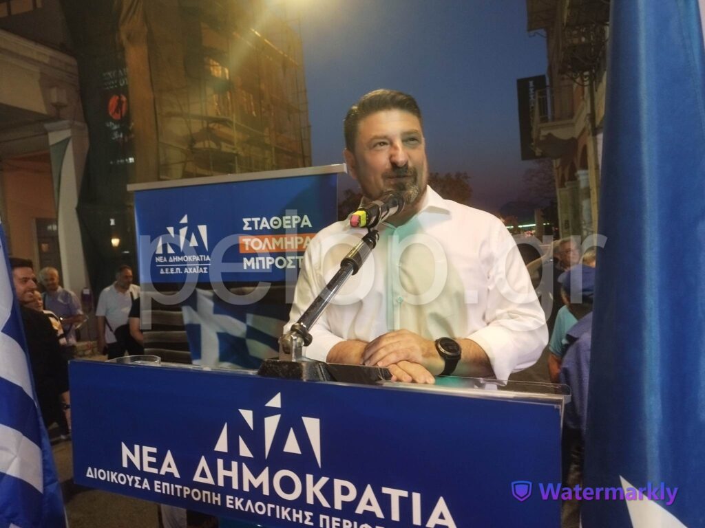 Εκλογές 2023: Η ομιλία του Νίκου Χαρδαλιά στην Πάτρα - Το κλείσιμο της ...