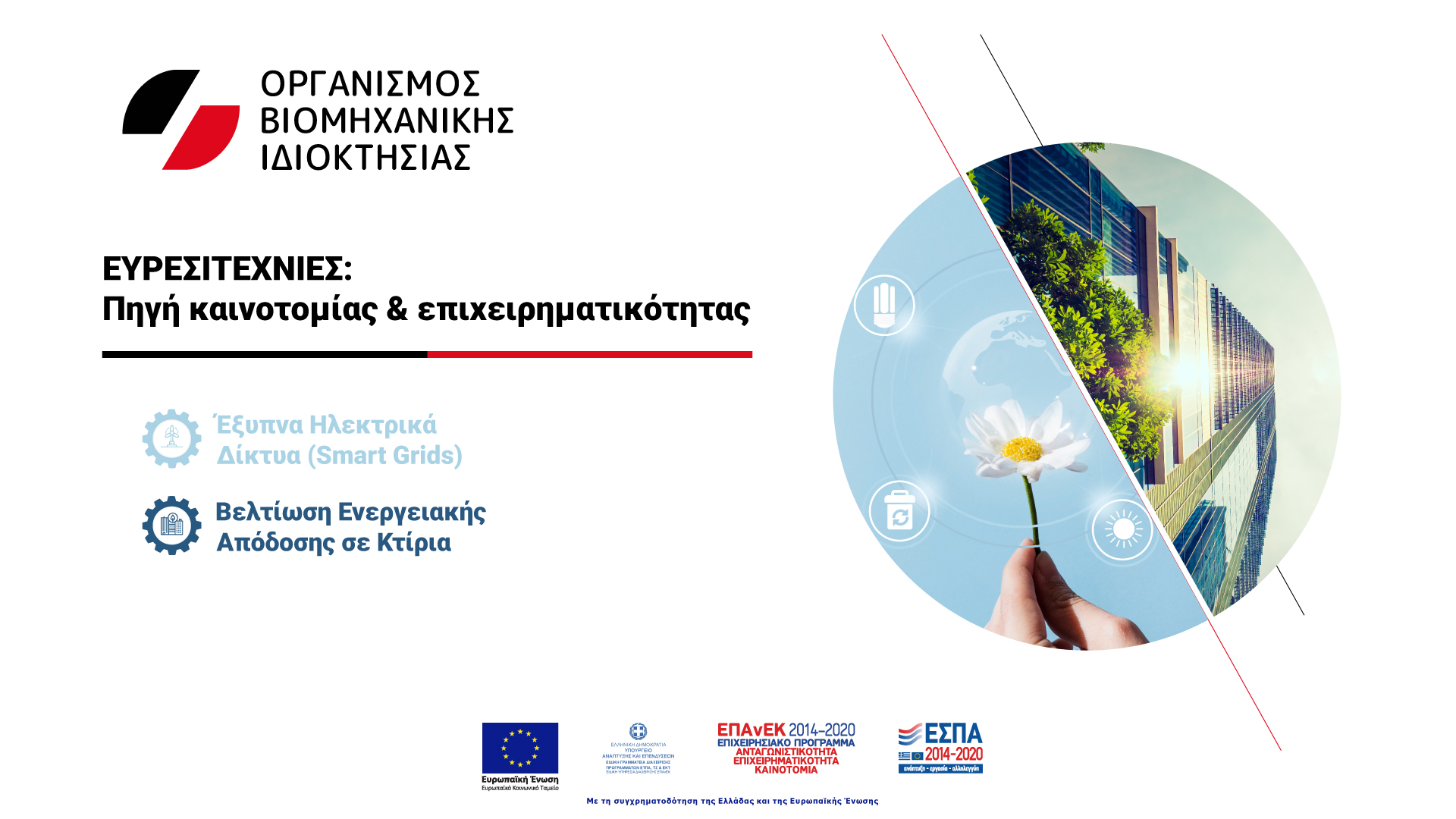 Ημερίδες του Οργανισμού Βιομηχανικής Ιδιοκτησίας (ΟΒΙ), με θέμα ...