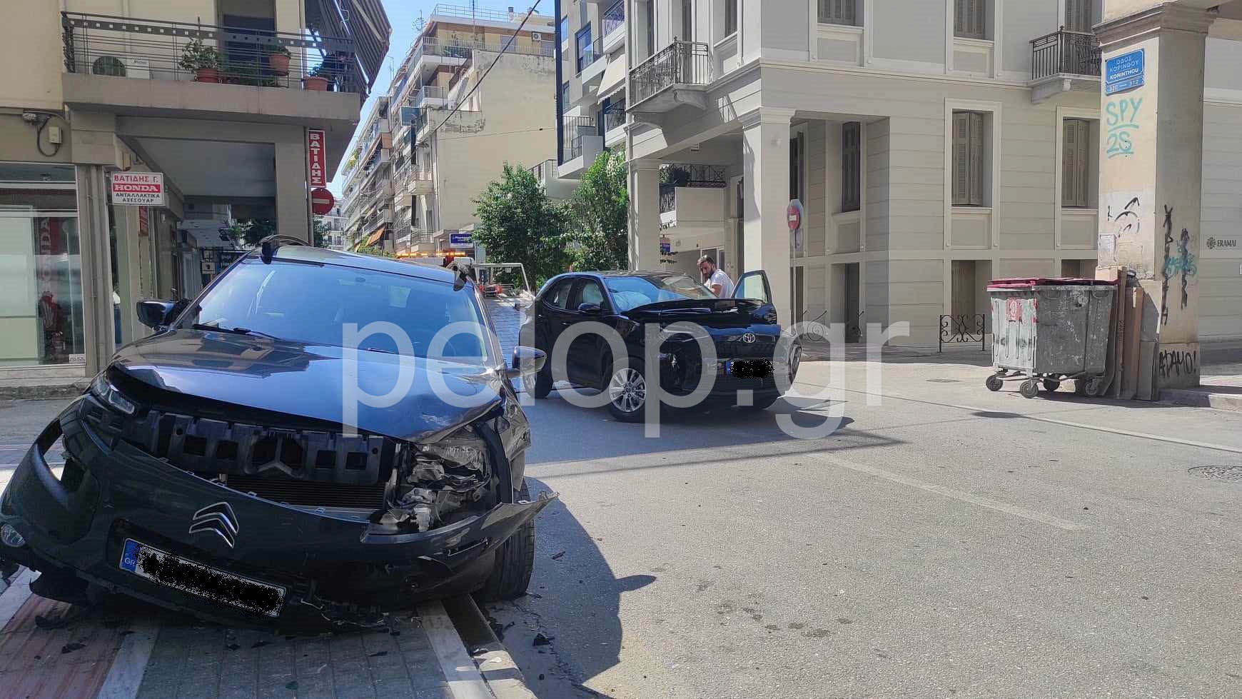 Πάτρα: Τροχαίο με τραυματισμό στην Κορίνθου - Στο νοσοκομείο μία κοπέλα ...