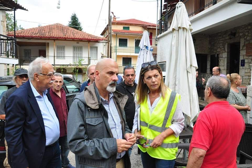 Καλάβρυτα: Αυτοψία Μπονάνου στα πληγέντα χωριά από χαλάζι - Ξεκίνησε η ...