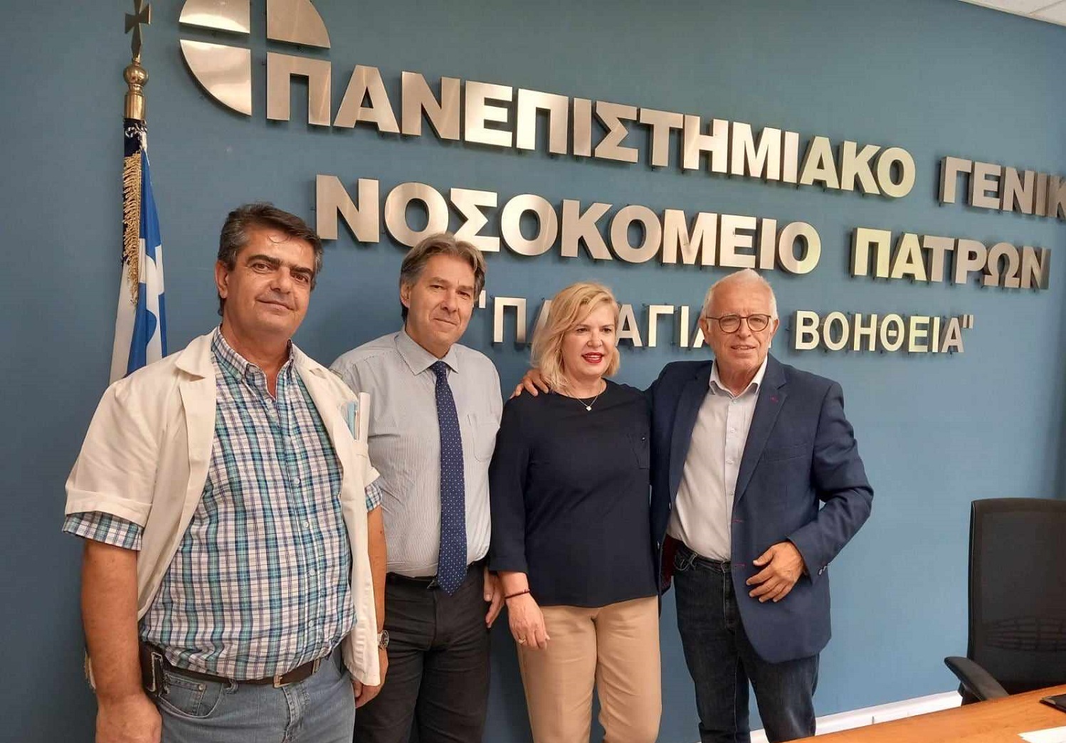 Επισκέψεις της Γεωργίας Ντάτσικα σε νοσηλευτικά ιδρύματα της Αχαΐας