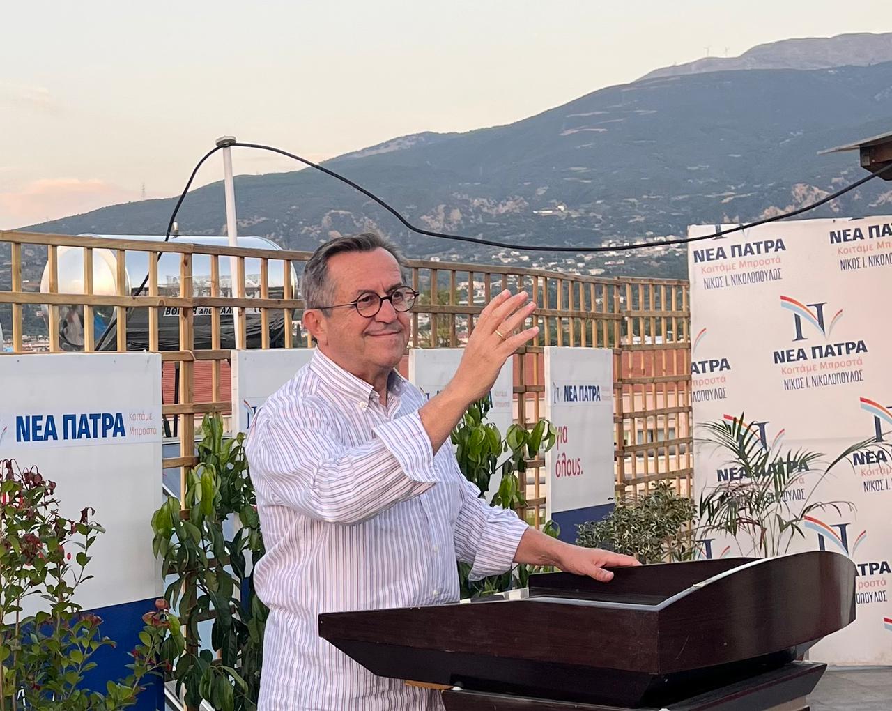 Νικολόπουλος στον peloponnisos fm 104,1: Υποψήφιος το 2028 στην Πάτρα ...