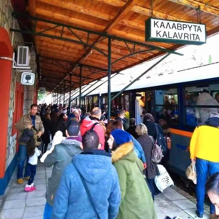 Το σαββατοκύριακο των Χριστουγέννων στα Καλάβρυτα «δεν χωρούσες να ...