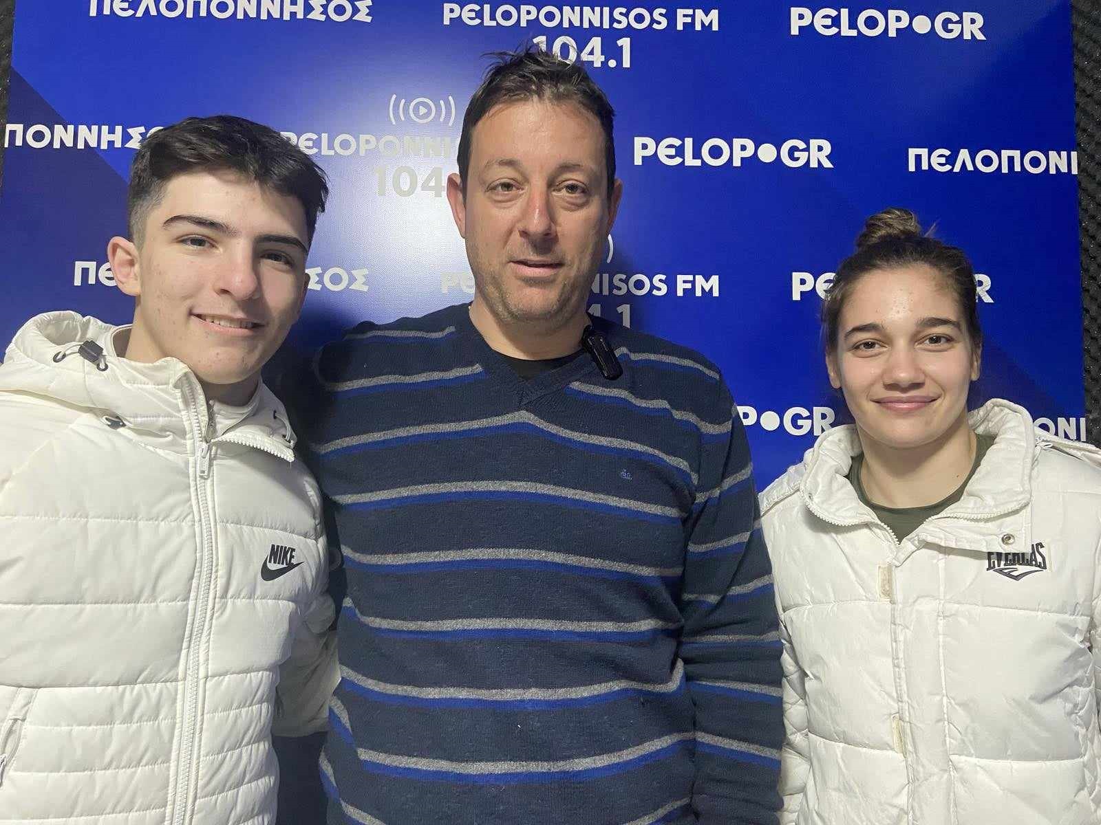 Οι «χρυσοί» Αντ. Γιαννακόπουλου και Γ. Πλέας στον peloponnisos FM ...