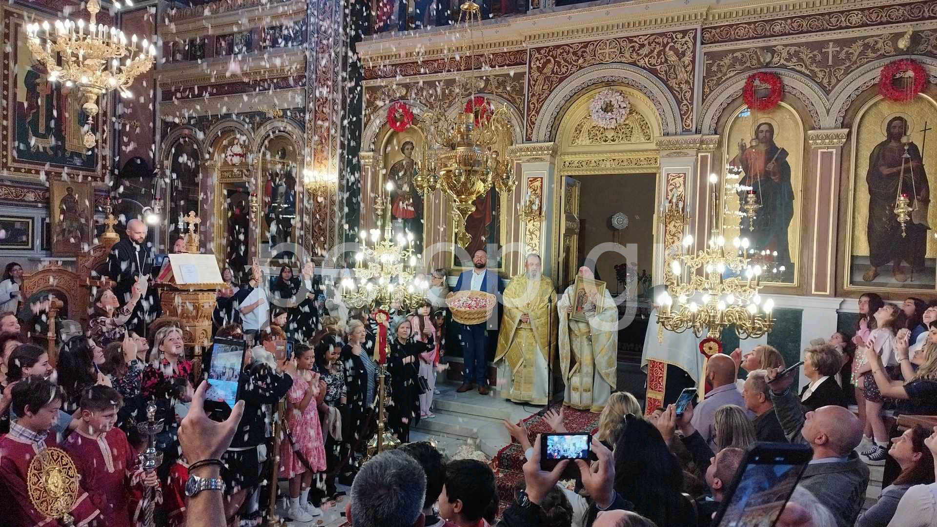 Πάτρα - Η πρώτη Ανάσταση στον Άγιο Δημήτριο: «Ανάστα ο Θεός» ΒΙΝΤΕΟ