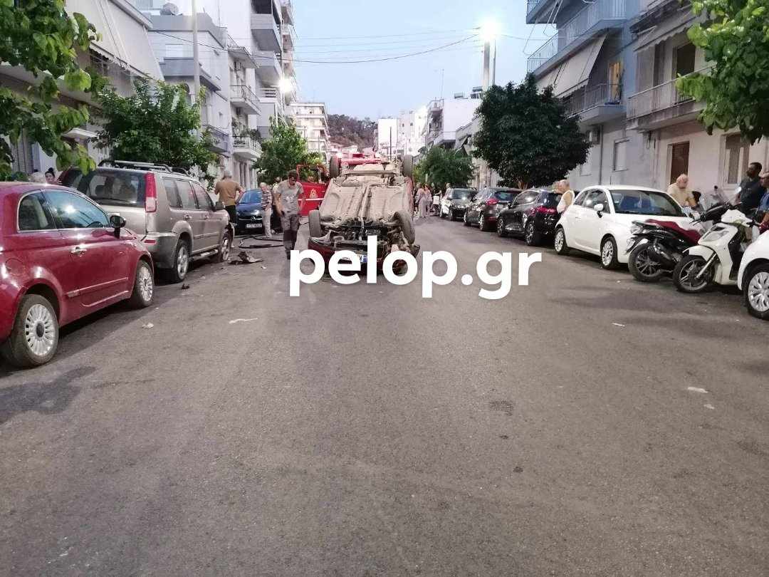 Πάτρα: Τούμπαρε Ι.Χ στην περιοχή της Αγίας Σοφίας - ΦΩΤΟ | Ειδήσεις