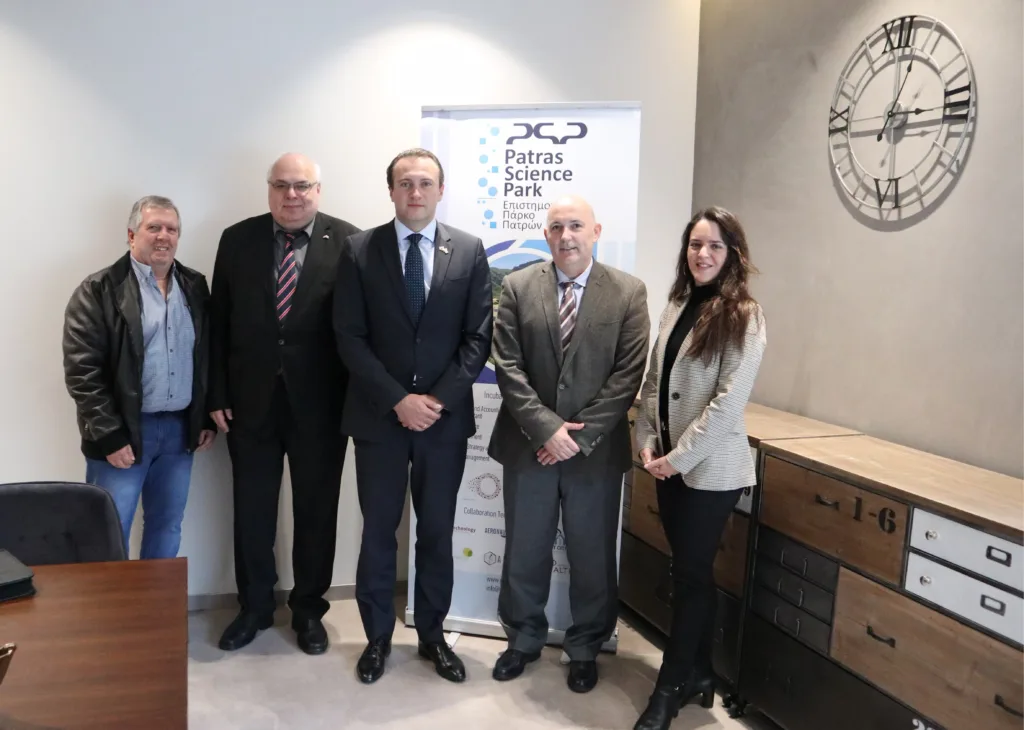 Επίσκεψη του Γεωργιανού Πρέσβη της Ελληνικής Δημοκρατίας, κ. Levan Beridze στο Επιστημονικό ...