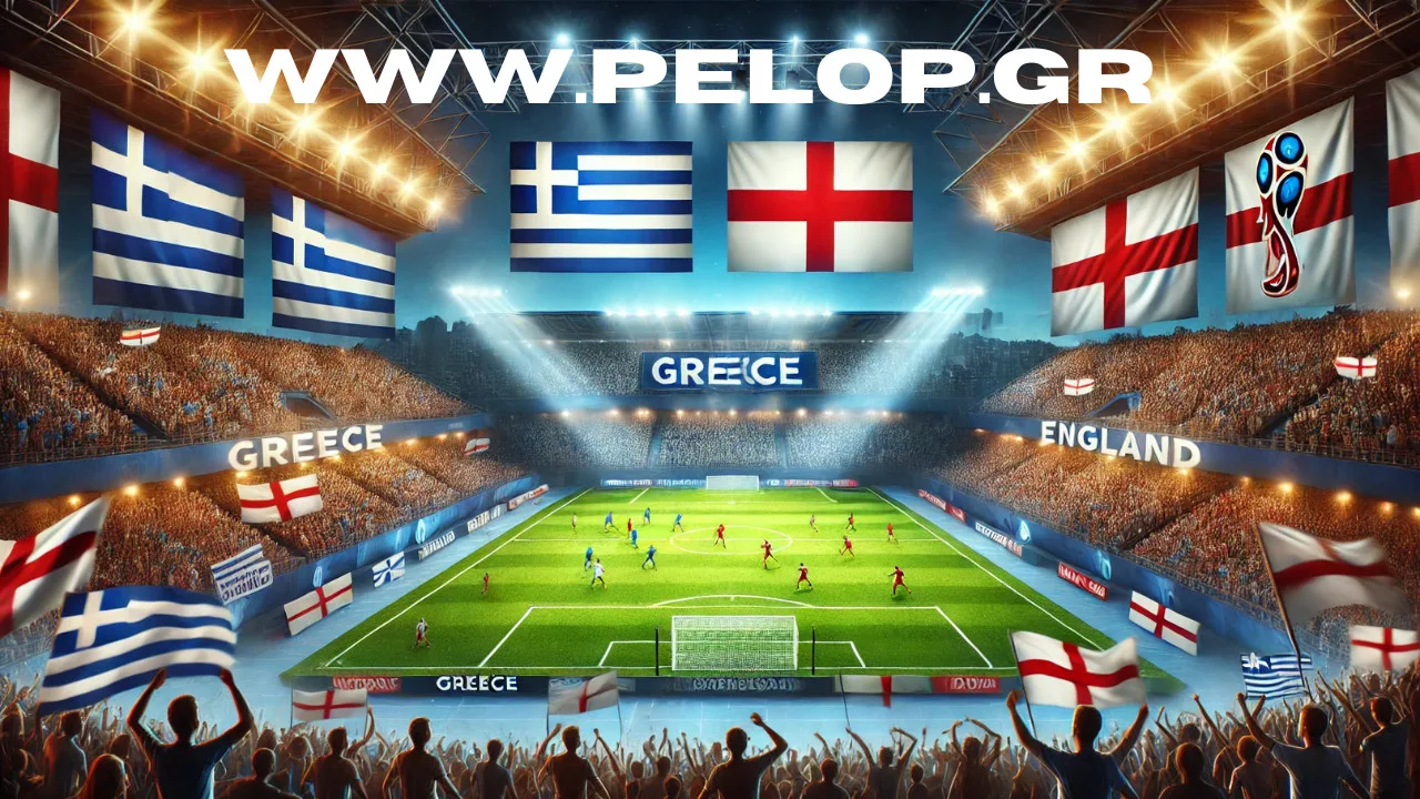 LIVE τo pelop.gr στο μεγάλο παιχνίδι Ελλάδα - Αγγλία | ΕΙΔΗΣΕΙΣ