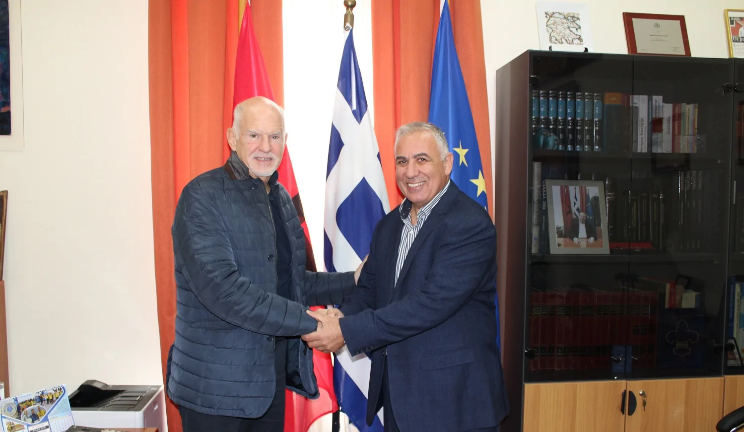 Επίσκεψη Γιώργου Παπανδρέου στο Δημαρχείο Αιγιαλείας: Ενημερώθηκε για ...