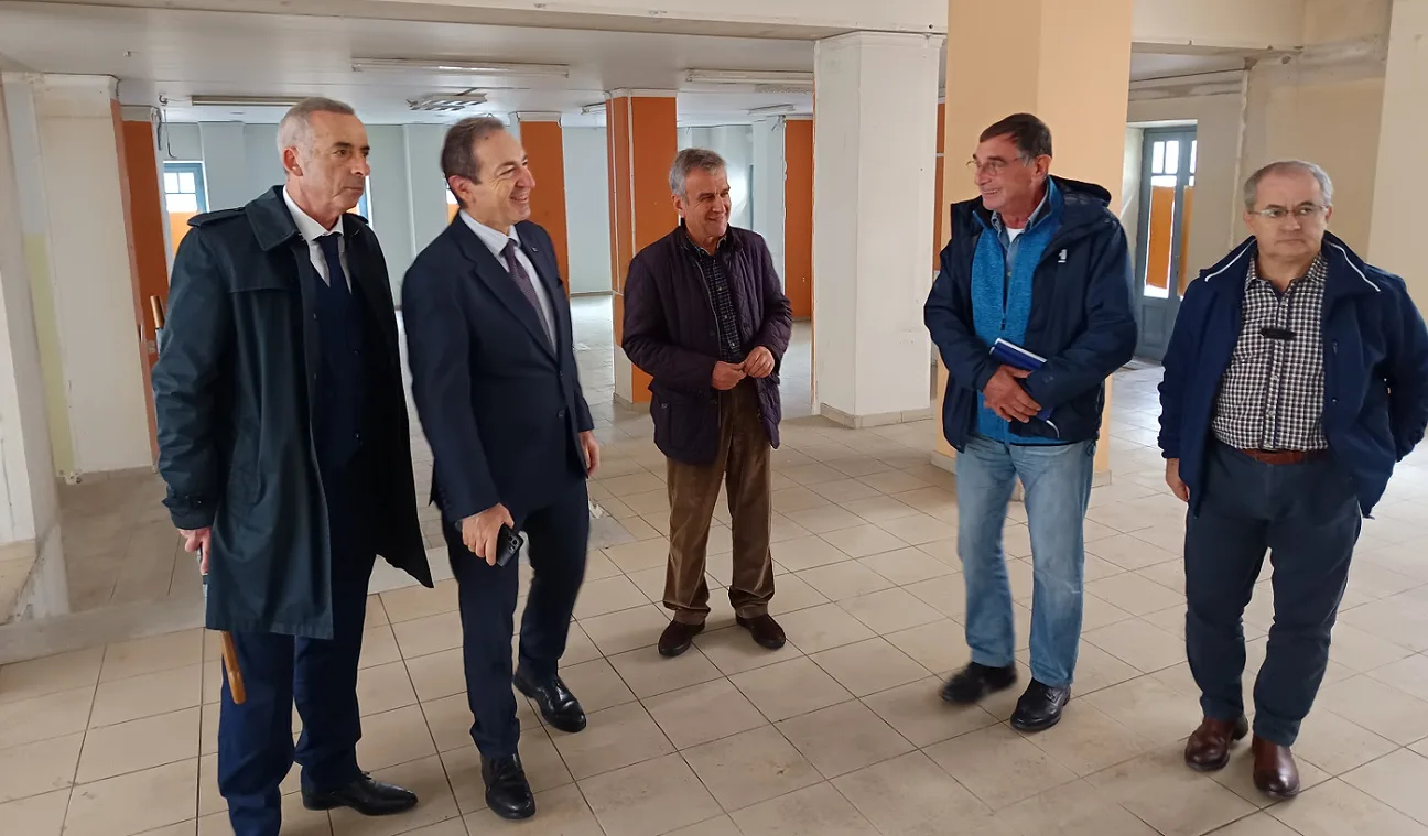 Πάτρα: Αυτοψία του υφυπουργού Δικαιοσύνης Ι. Μπούγα στο νέο Πρωτοδικείο