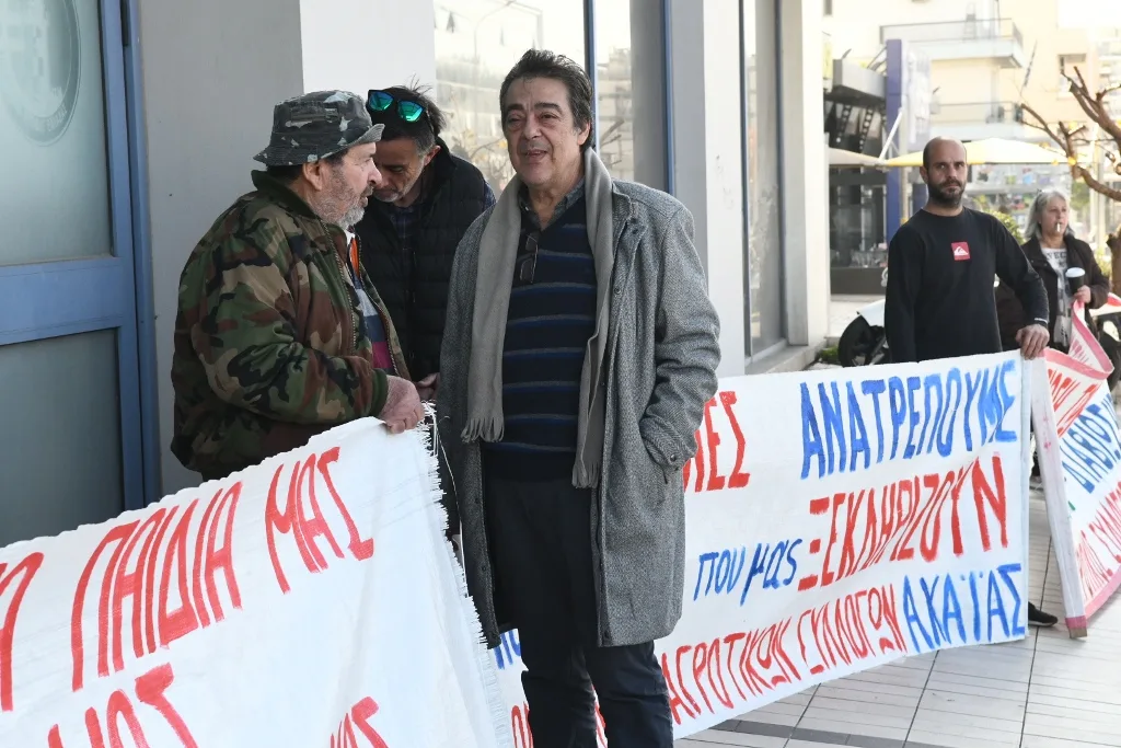 Πάτρα: Η δημοτική αρχή στο πλευρό των αγροτών της Αχαΐας ΦΩΤΟ