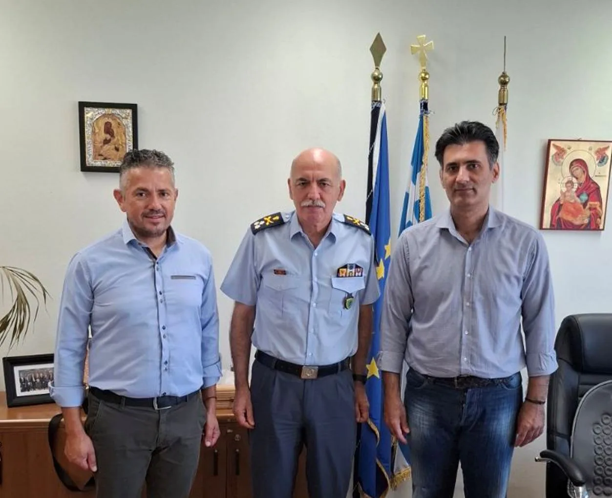 Οι αστυνομικοί της Αχαΐας στον Επιθεωρητή Νοτίου Ελλάδος | ΕΙΔΗΣΕΙΣ